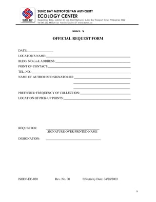 Waste management guidelines | PDF