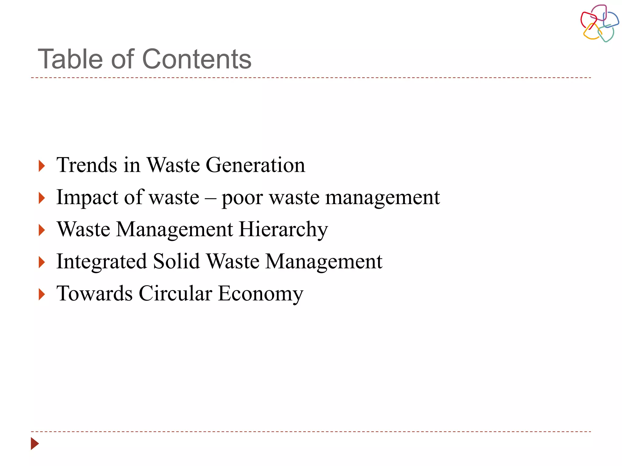 Waste Management Hierarchy | PDF