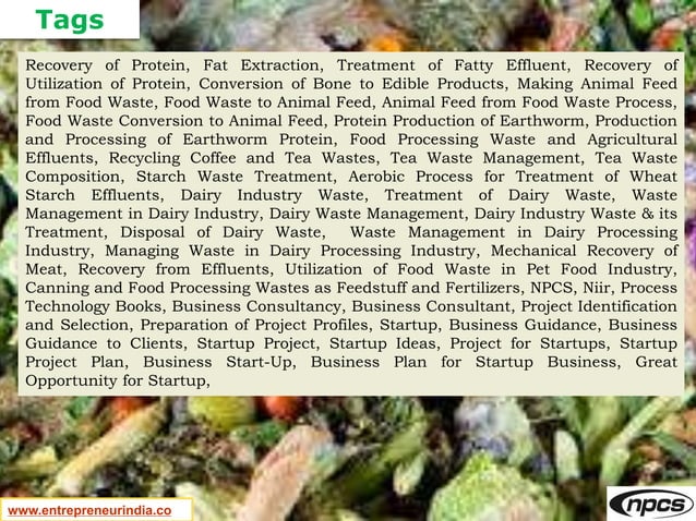 Waste Management in Food Processing Industry | PPTX | Agriculture ...