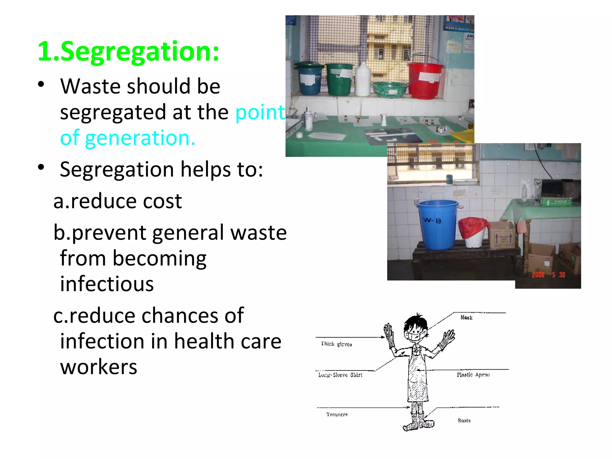 Waste management in hospital | PPT