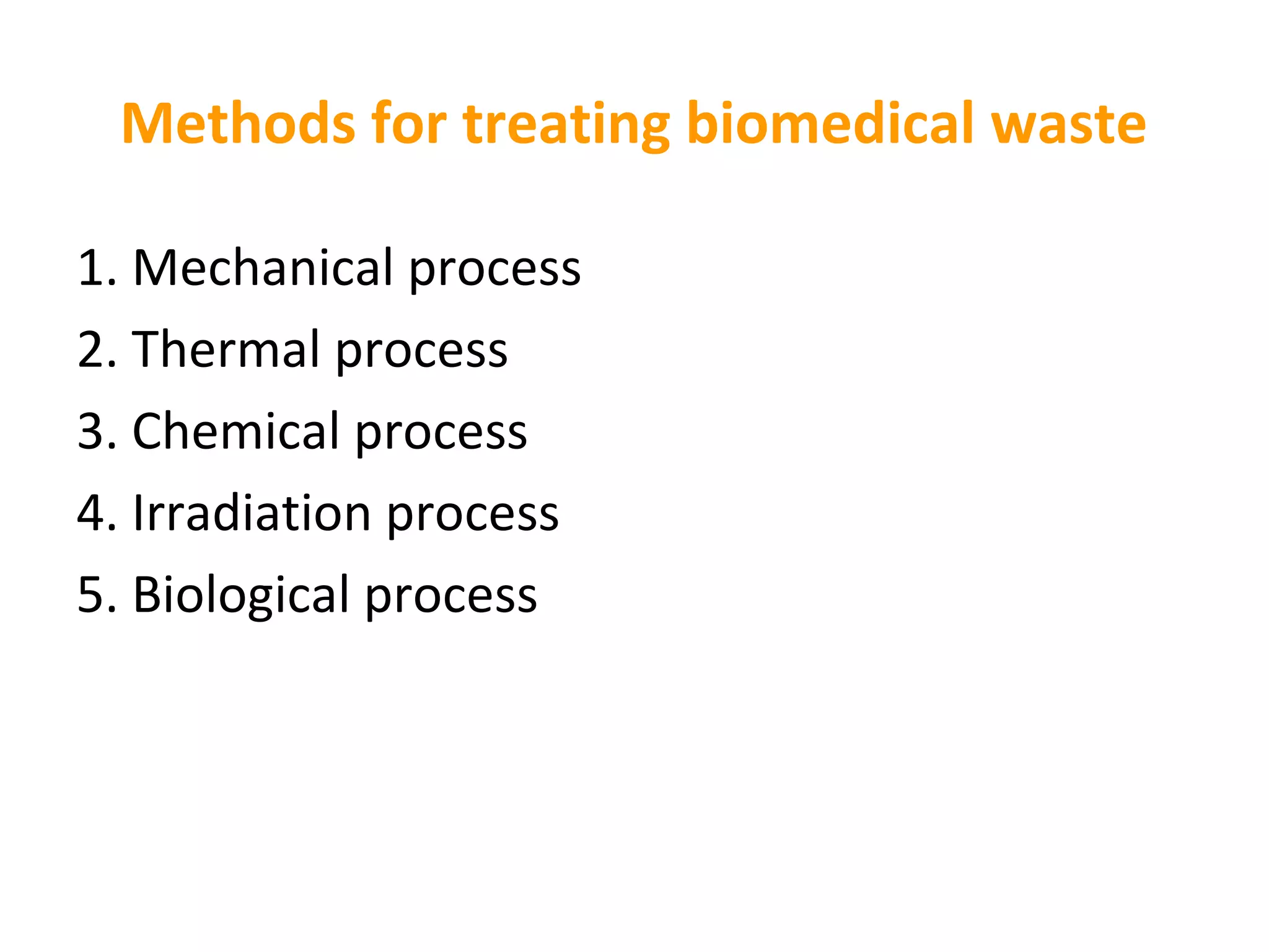 Waste management in hospital | PPT