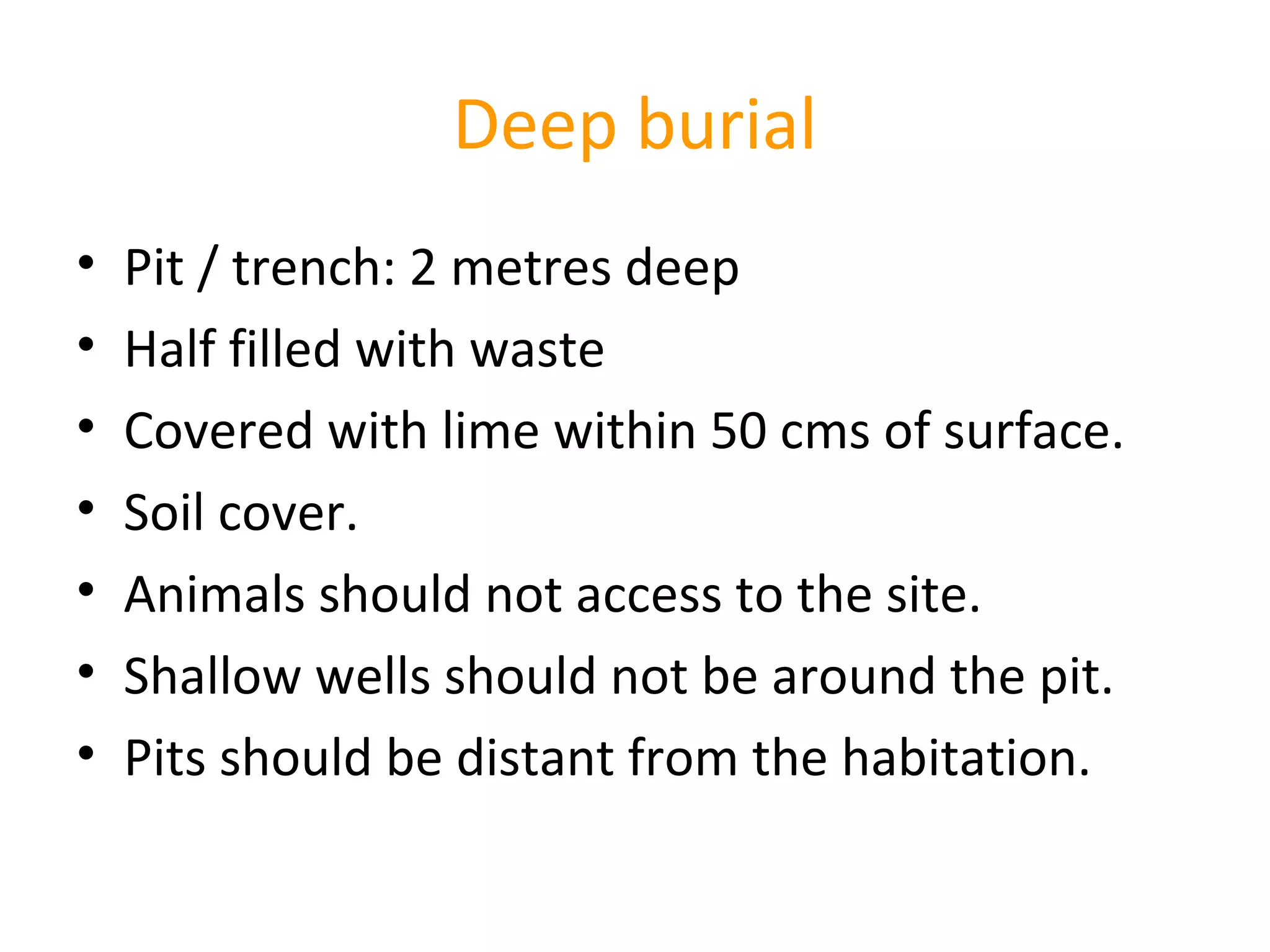 Waste management in hospital | PPT
