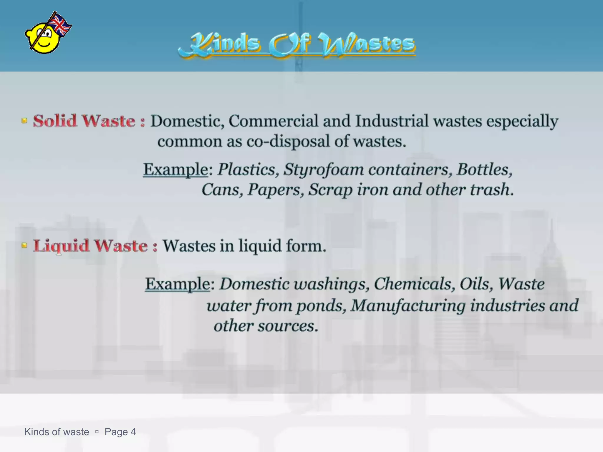 Waste management and Kinds, concept, methods of disposal, Process, Eco ...