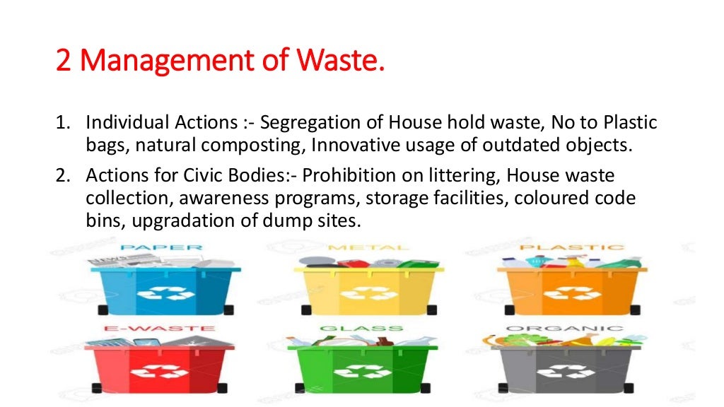 Waste management ppt