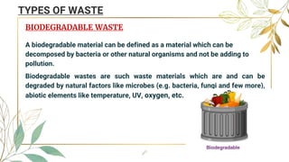 Waste management ppt | PPTX