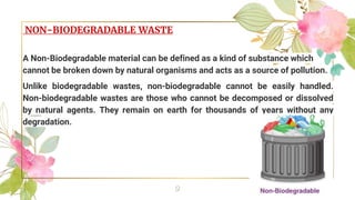 Waste management ppt | PPTX
