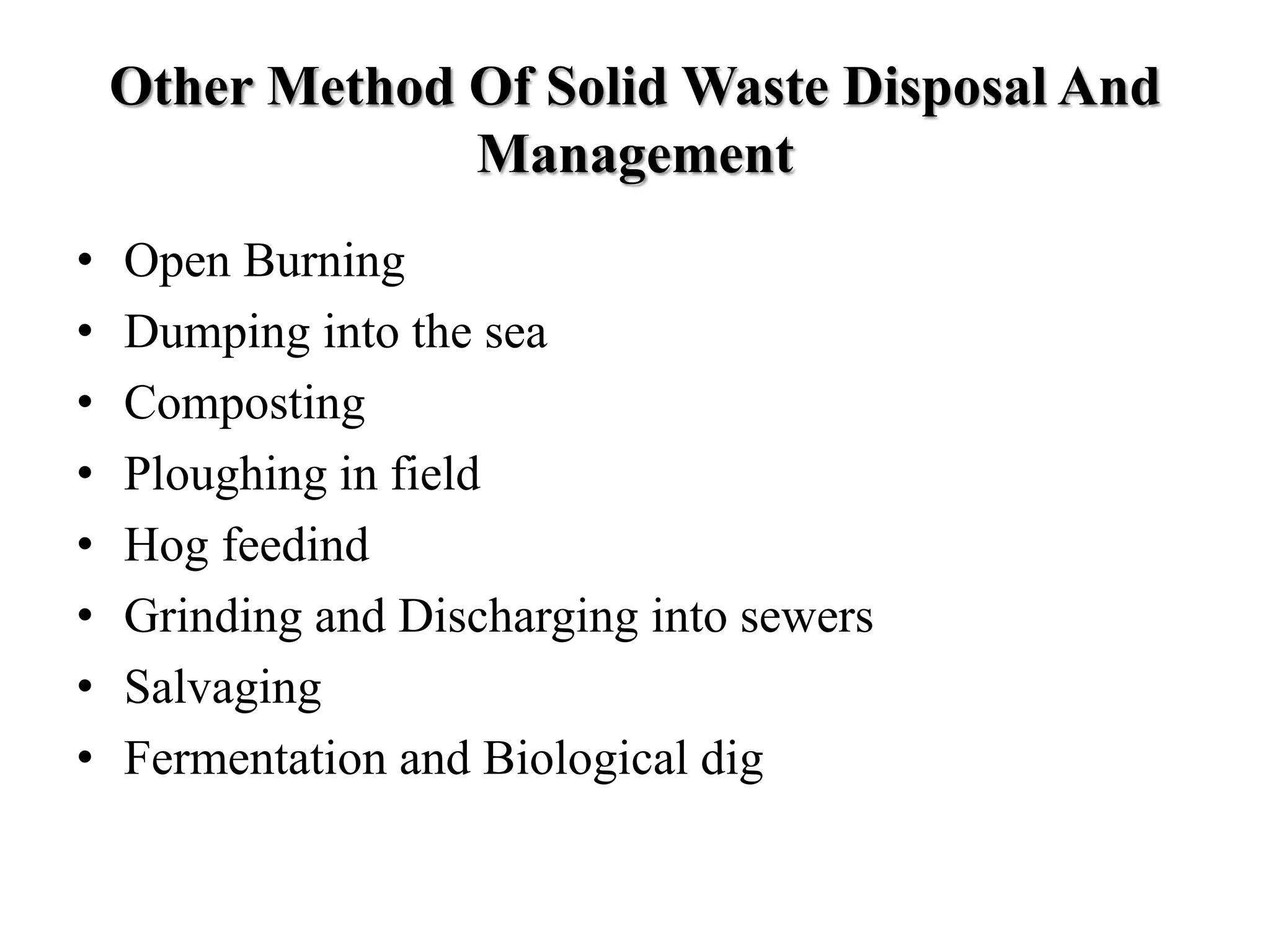 Waste management ppt | PPTX
