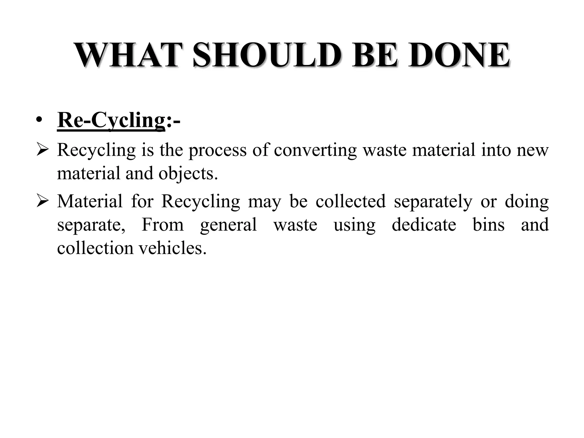 Waste management ppt | PPTX