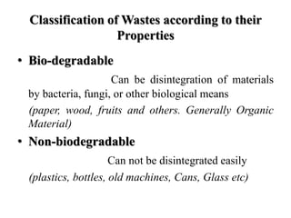 Waste management ppt | PPTX