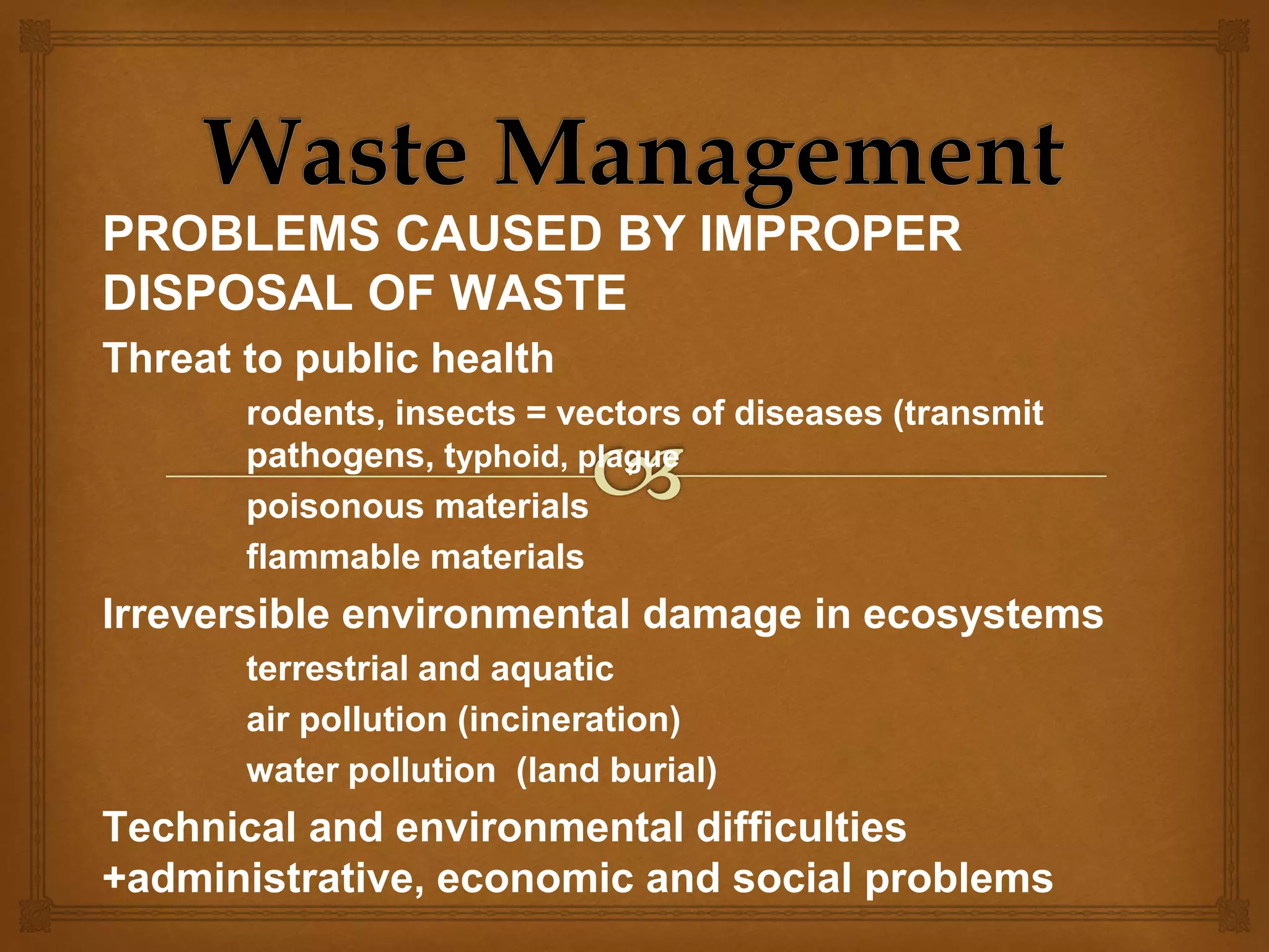 Waste management presentation | PPTX