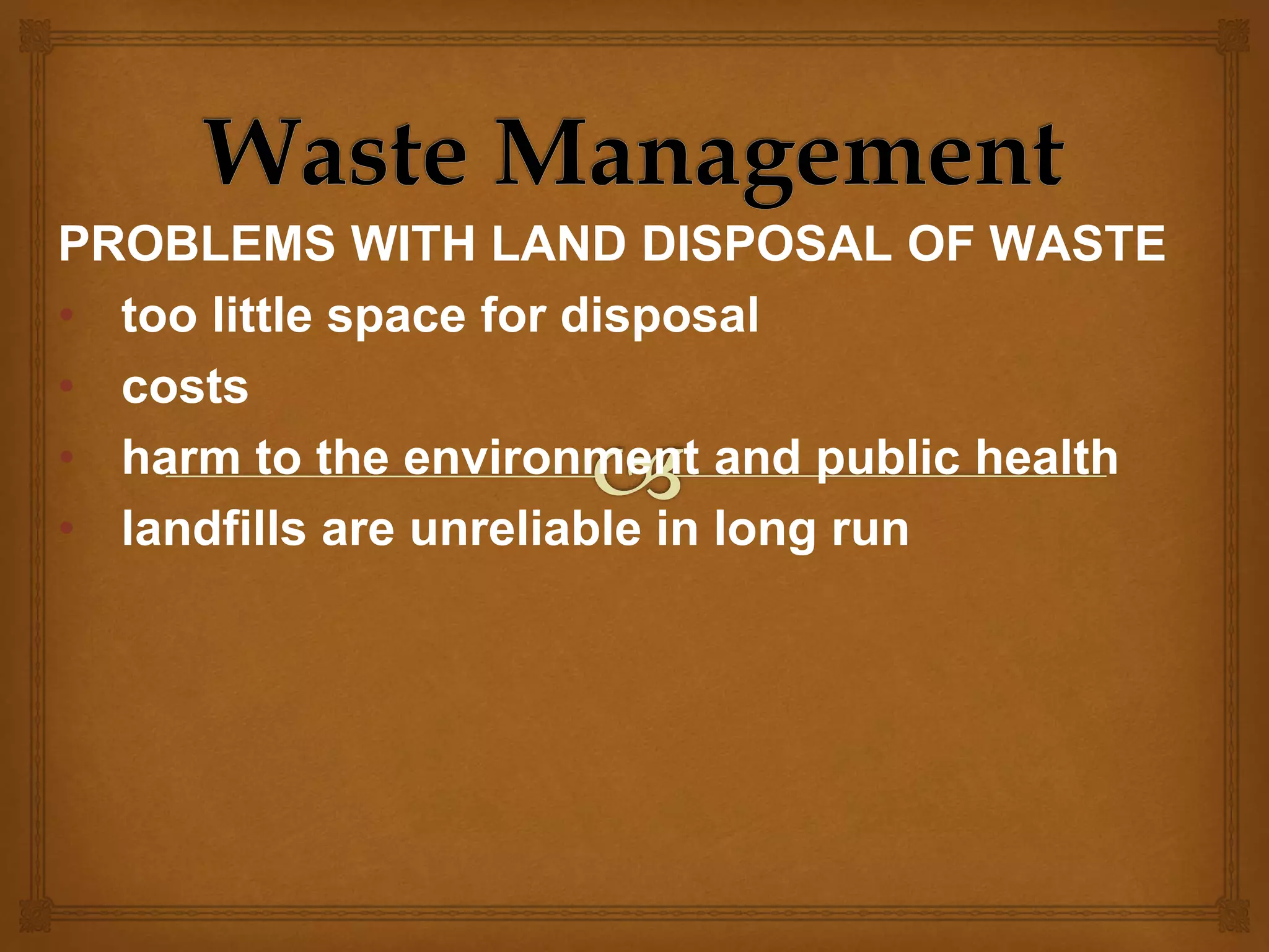 Waste management presentation | PPTX