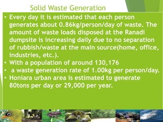 Waste management presentation | PPT