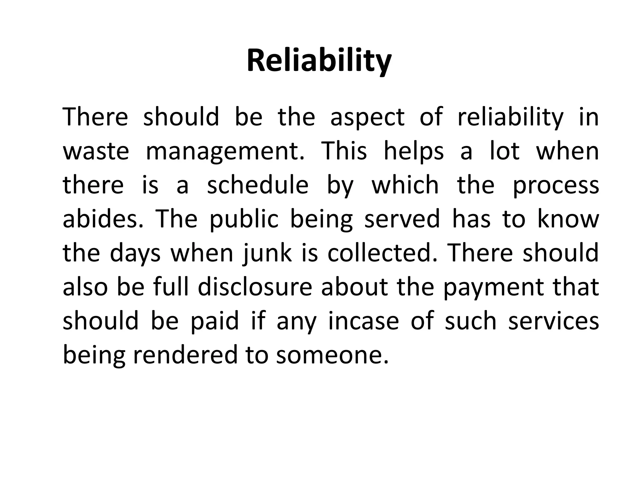 Waste management principles | PPTX