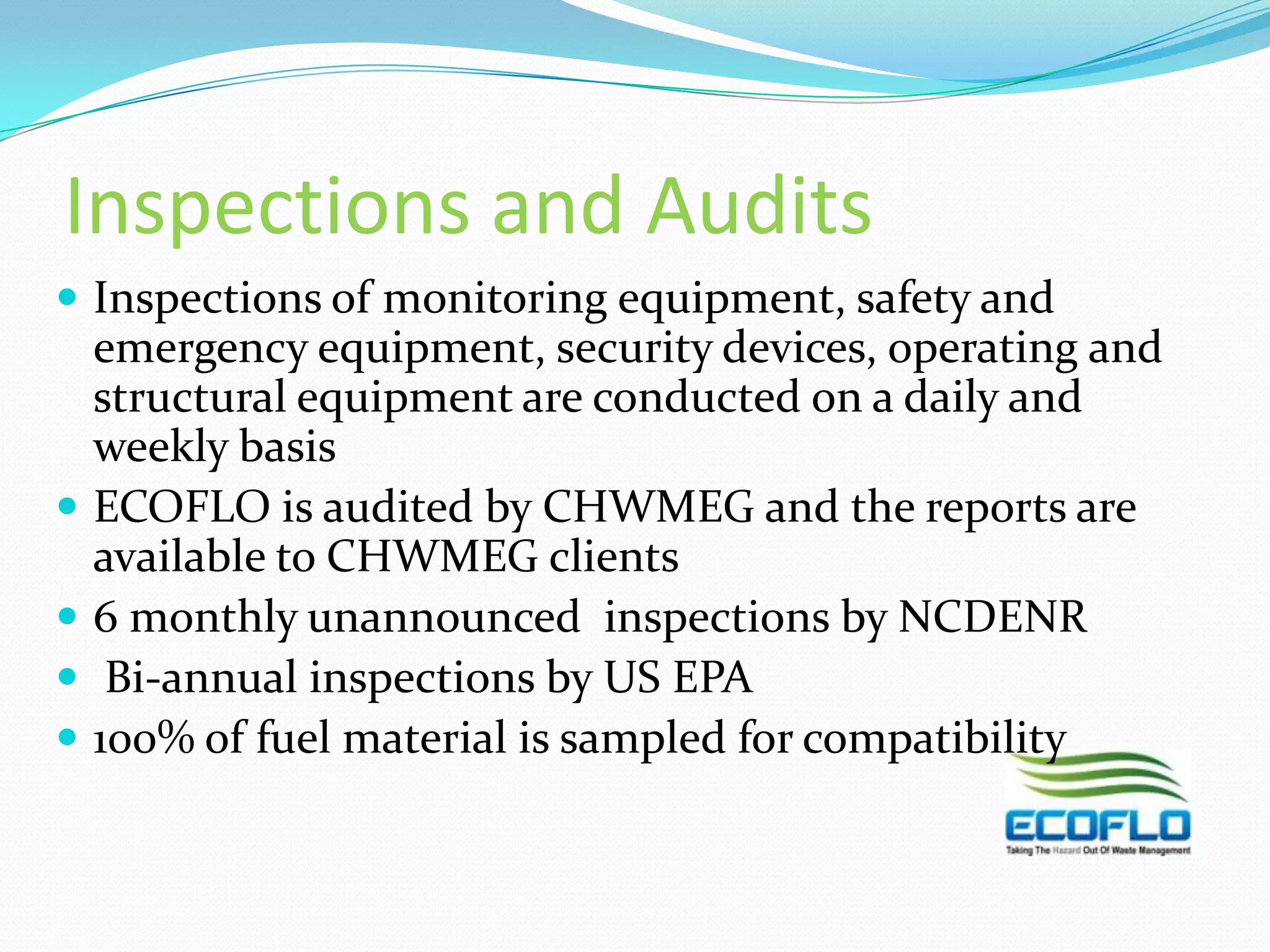 ECOFLO- Hazardous Waste Management Process | PPTX