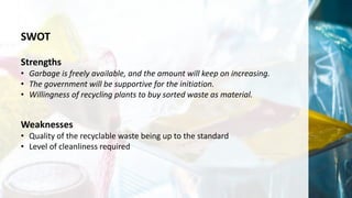 Waste management project proposal for sri lanka | PPTX