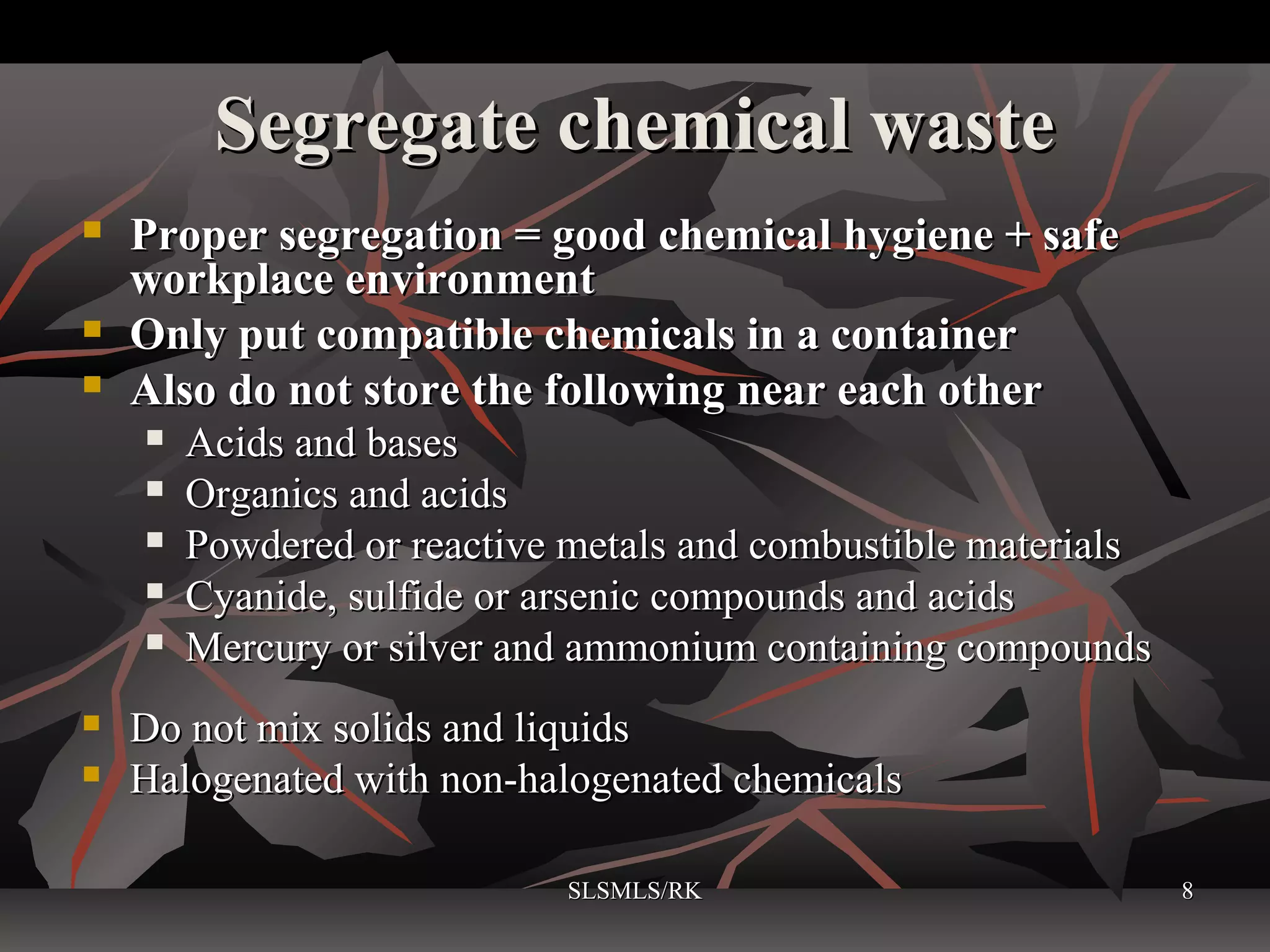 Waste Management at Medical Laboratories | PPT