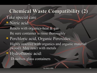 Waste Management at Medical Laboratories | PPT