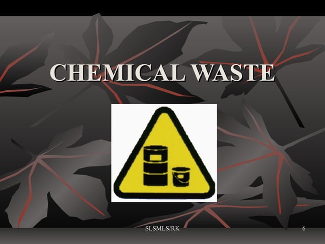 Waste Management at Medical Laboratories | PPT | Chemistry | Science