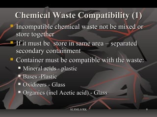 Waste Management at Medical Laboratories | PPT