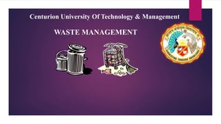 Waste managements | PPTX