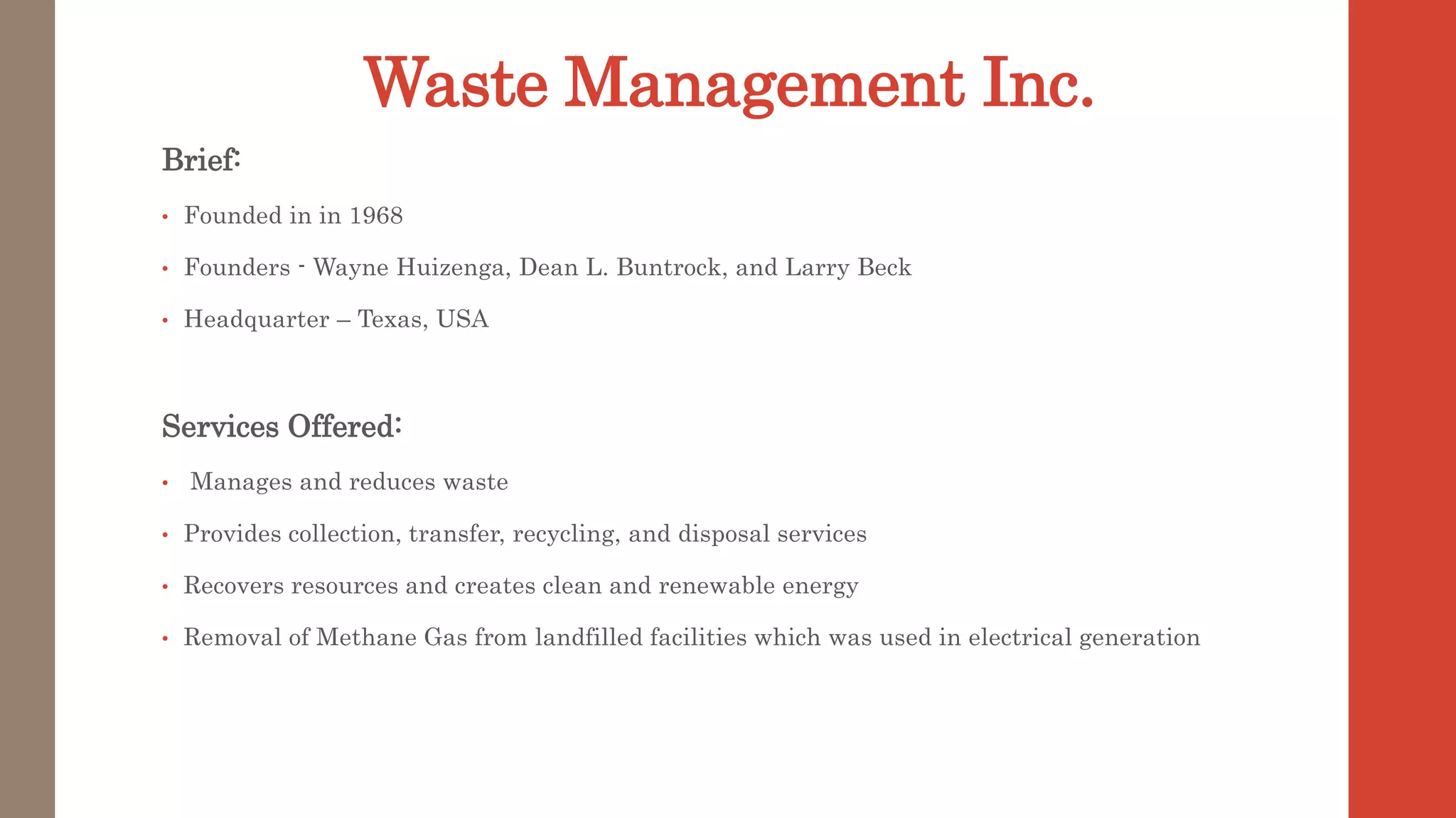 Waste Management Scandal | PPTX