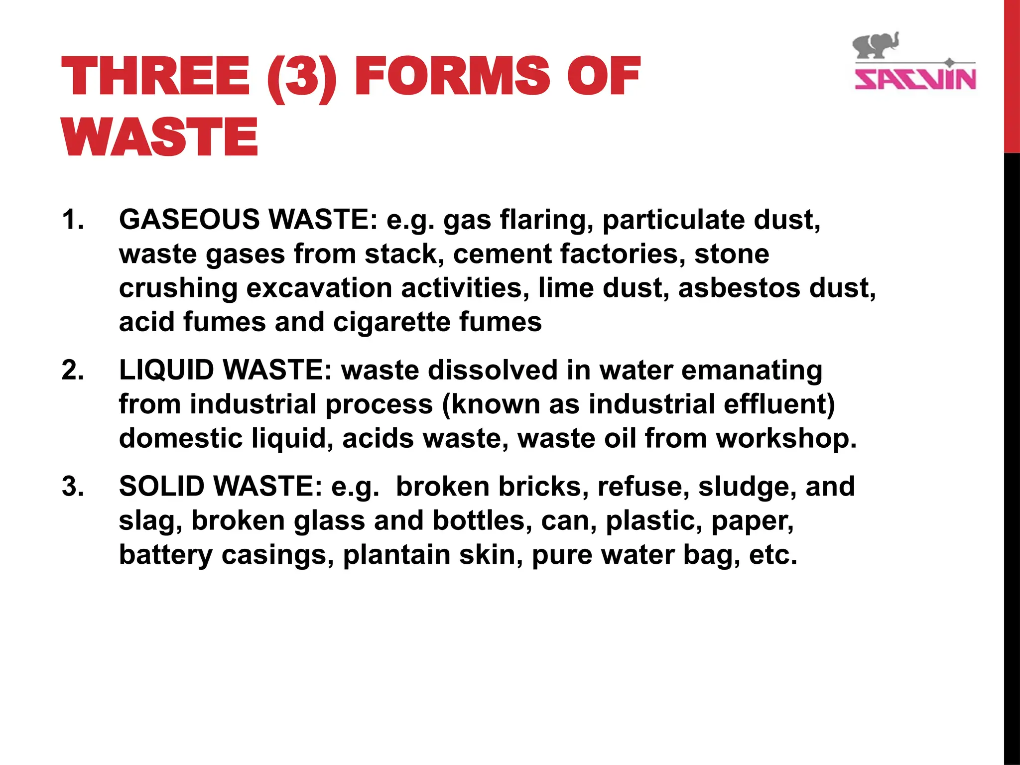 WASTE MANAGEMENT ppt . waste defers as per economic value | PPT
