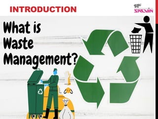 WASTE MANAGEMENT ppt . waste defers as per economic value | PPTX