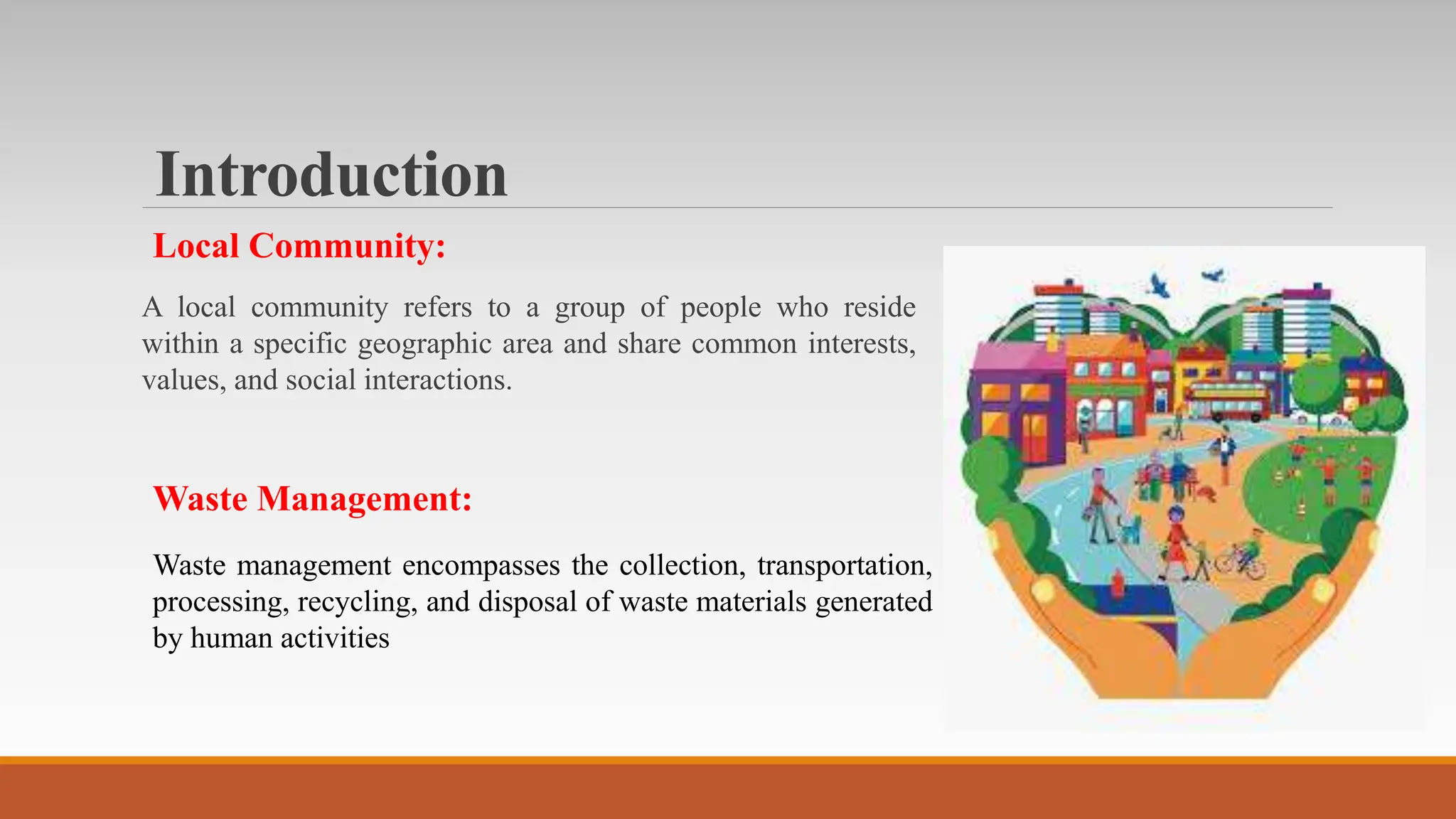 Waste management strategies in a local community | PPTX