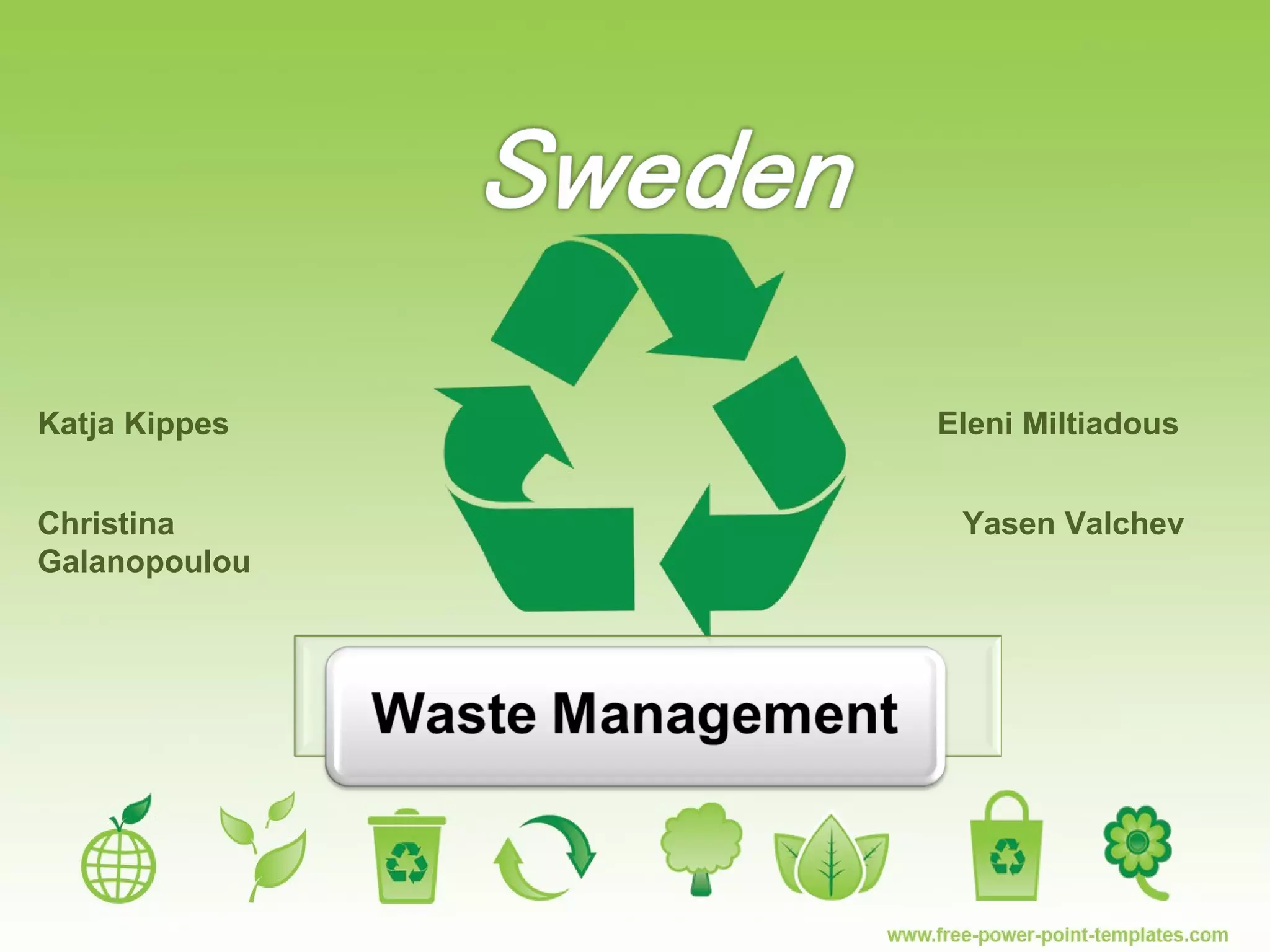 Waste management in Sweden | PPT