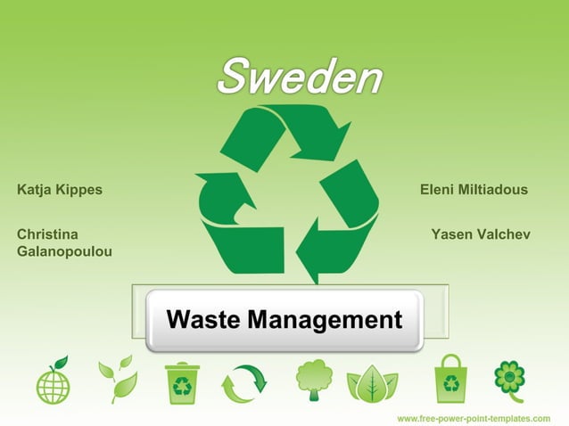 Waste management in Sweden | PPT