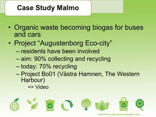 Waste management in Sweden | PPT