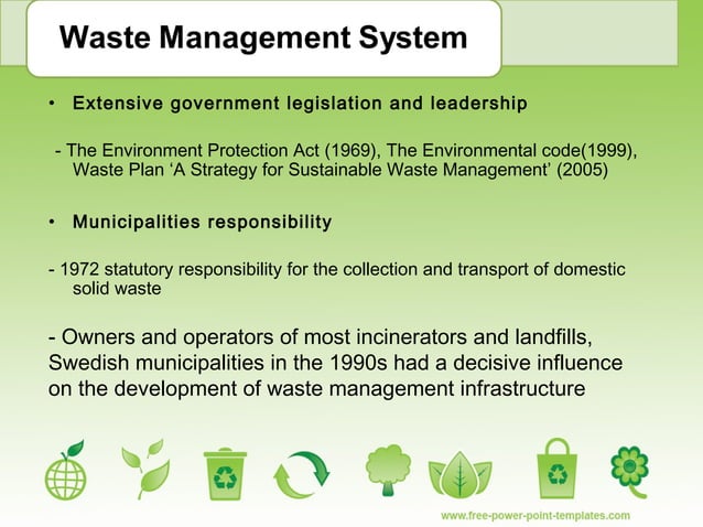 Waste management in Sweden | PPT | Environmental Services Industry ...