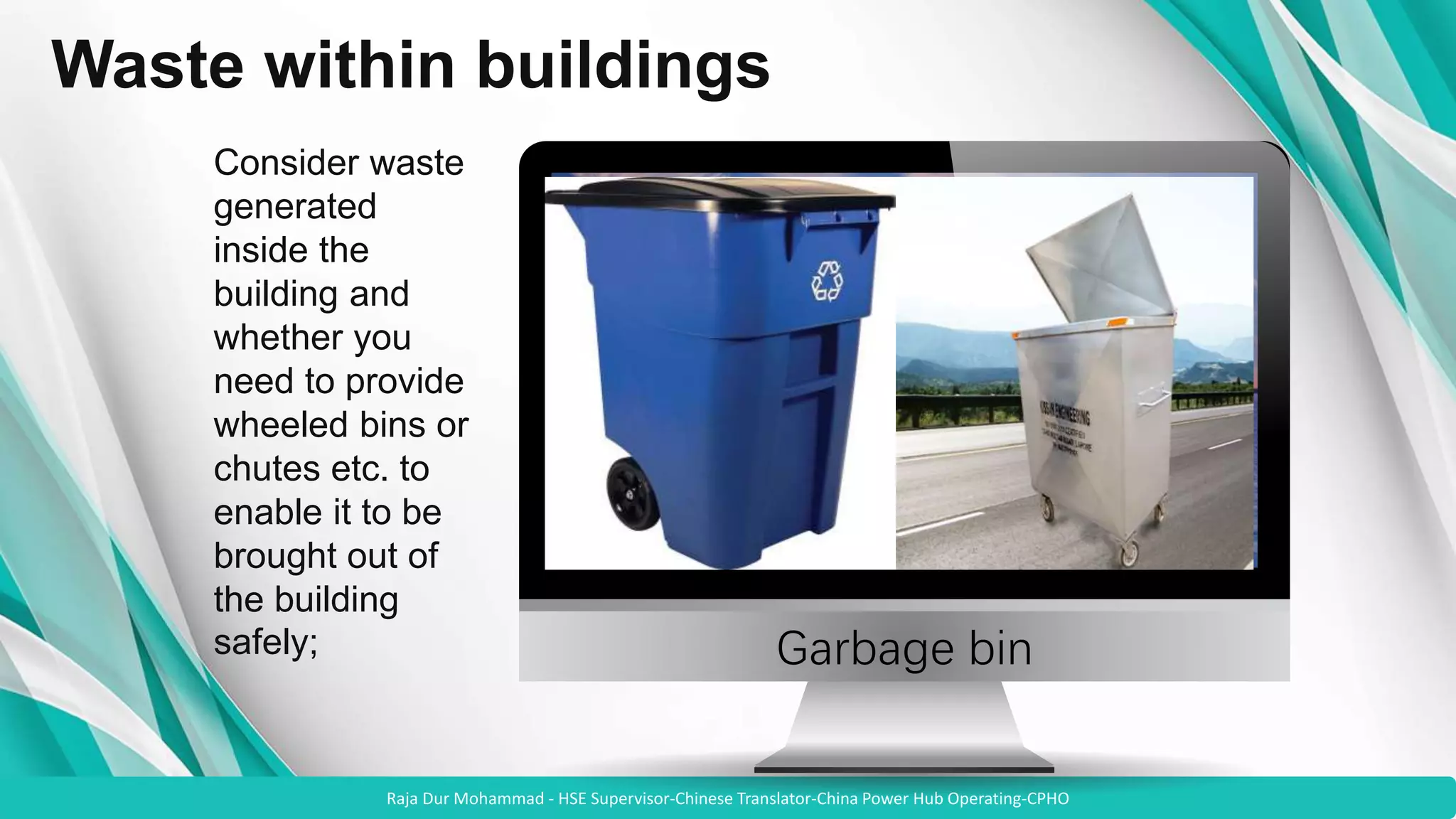 Waste Management Safety Training | PPTX