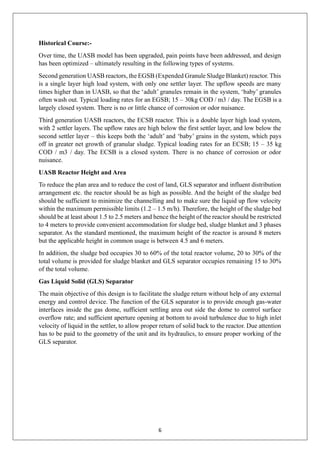 Up flow anaerobic Sludge Blanket (UASB) | PDF