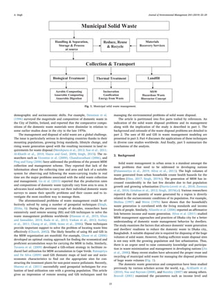 Waste management using gis and remote sensing | PDF
