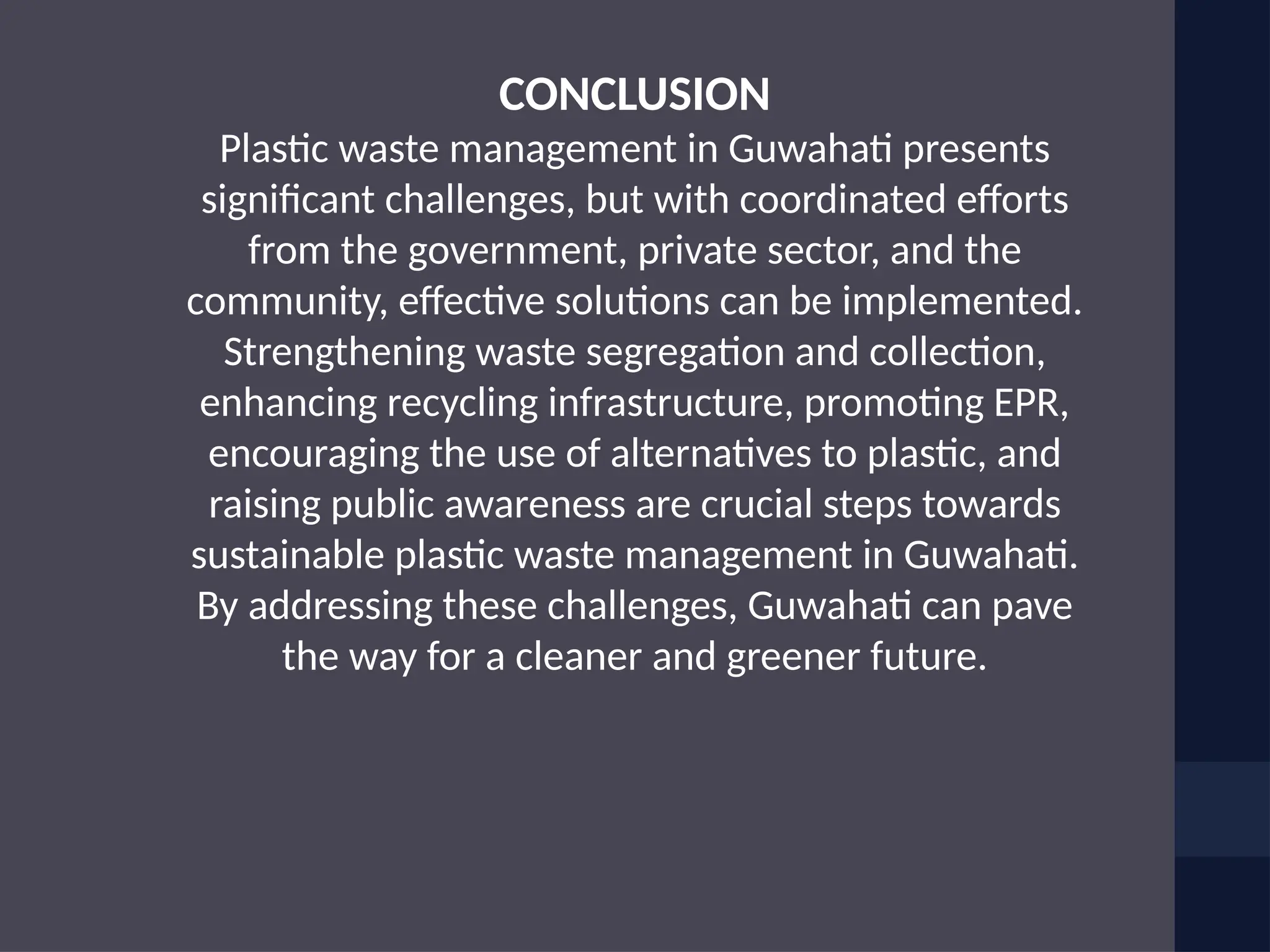 Plastic Waste Management in Guwahati: Challenges and Solutions.pptx