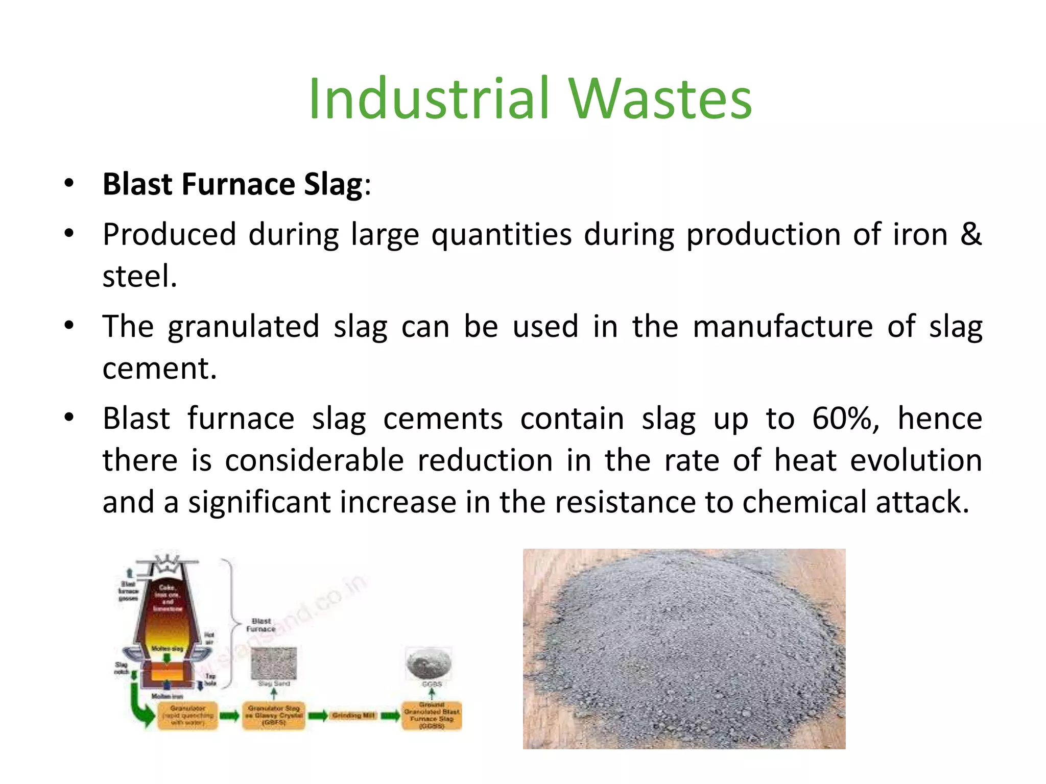 Waste material concrete ppt | PPTX