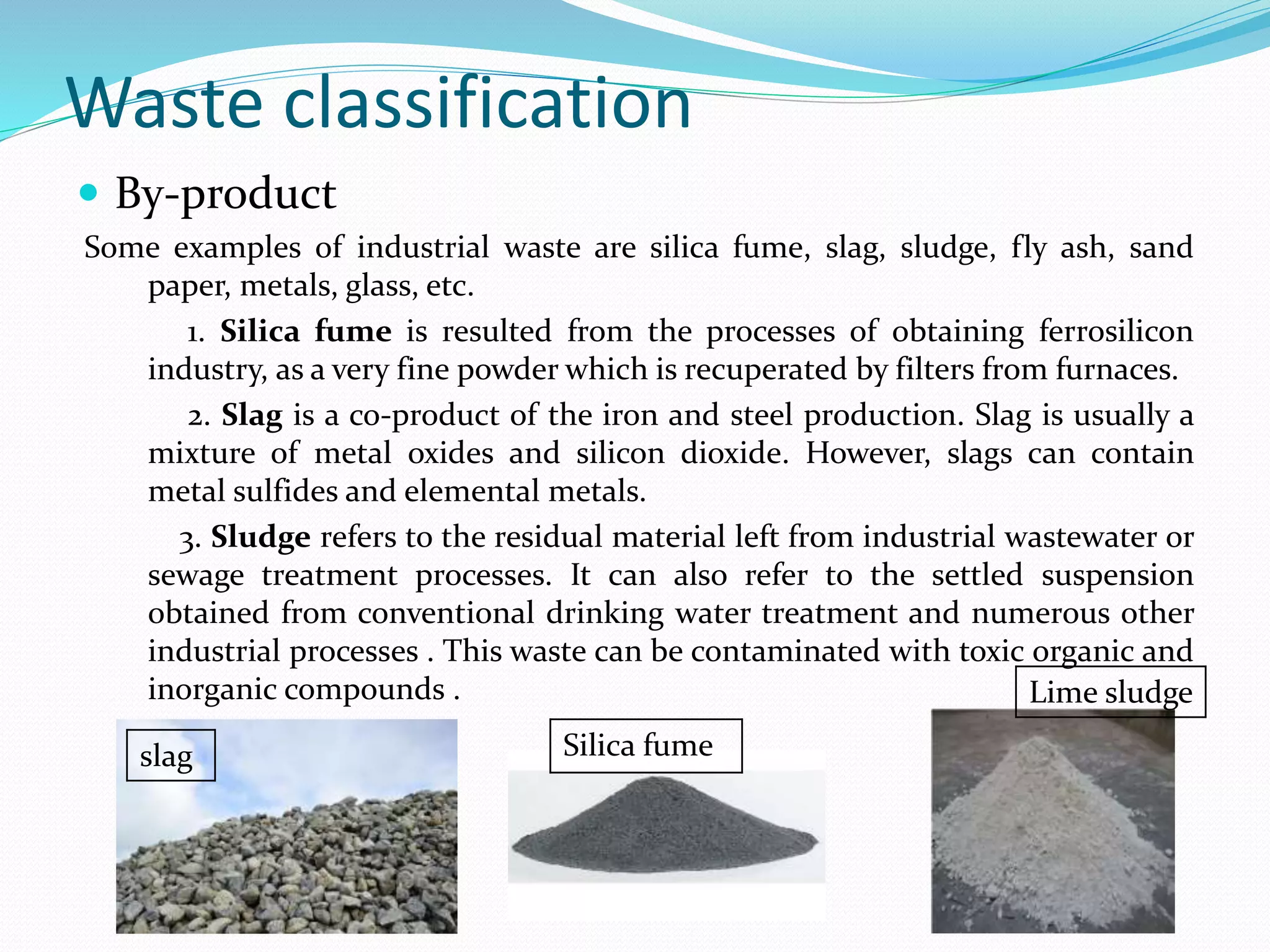 Waste material in industry | PPTX