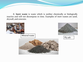 Waste material in industry | PPTX