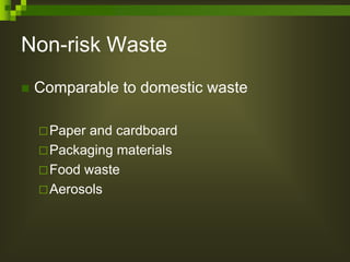 Waste Management for Nurses | PPT