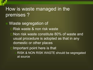 Waste Management for Nurses | PPT