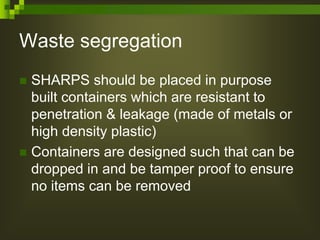 Waste Management for Nurses | PPT