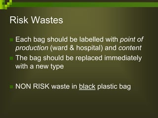 Waste Management for Nurses | PPT