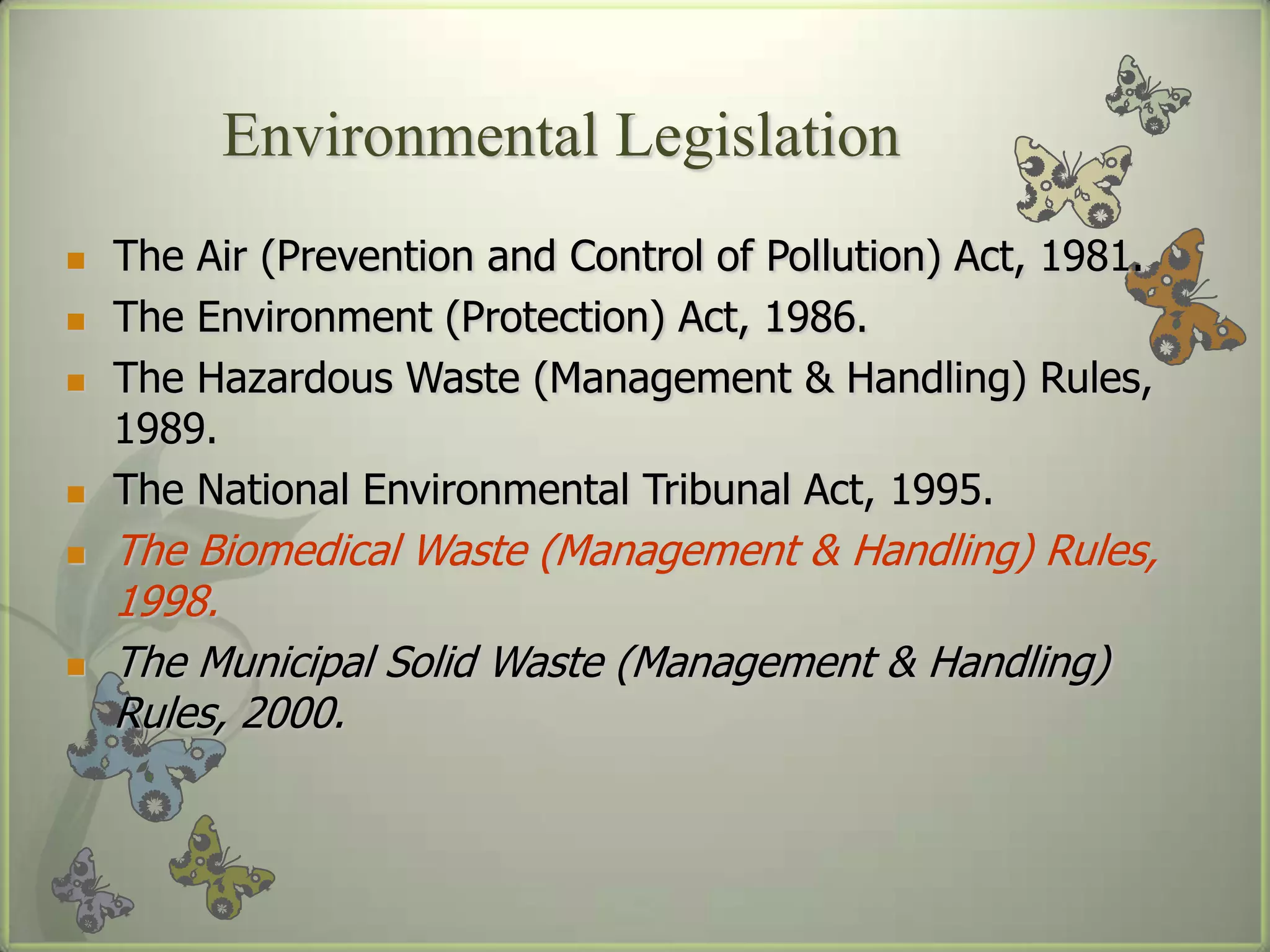 Waste minimization | PPSX