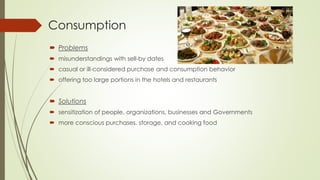 Waste of food | PPTX