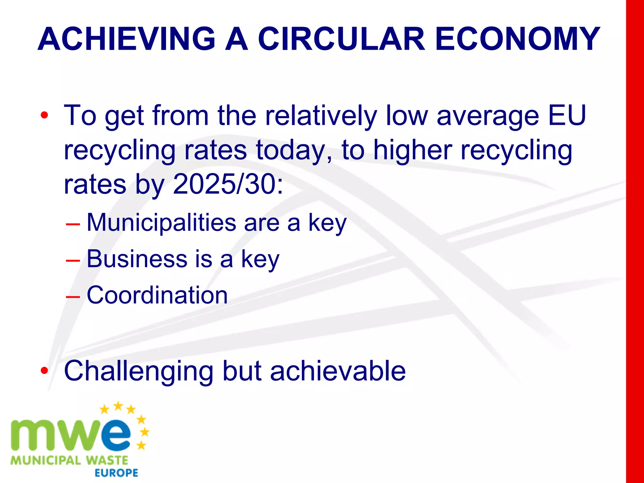 Waste or Resource the Path to a Circular Economy and Sustainability 2014 | PPT
