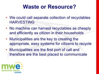 Waste or Resource the Path to a Circular Economy and Sustainability ...