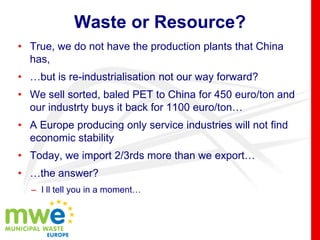 Waste or Resource the Path to a Circular Economy and Sustainability ...