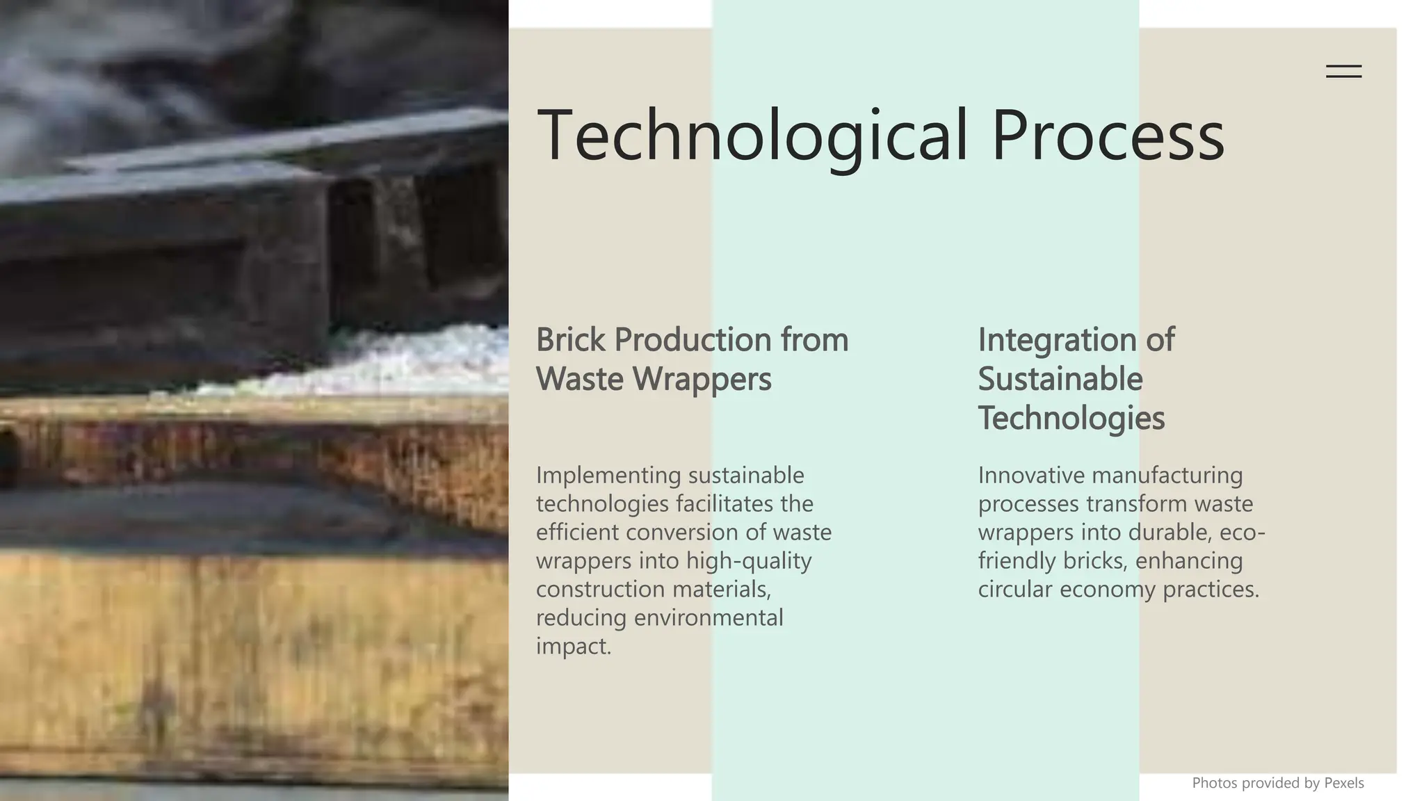 Waste_Plastic_Wrapper_to_Bricks sustainabilitypptx | PPTX
