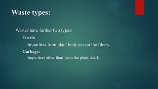 Waste presentation | PPTX